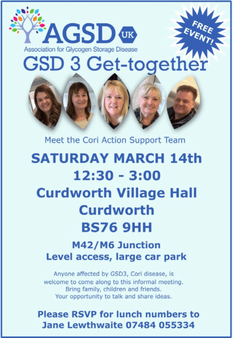 GSD3 get-together – 14 March. - AGSD-UK
